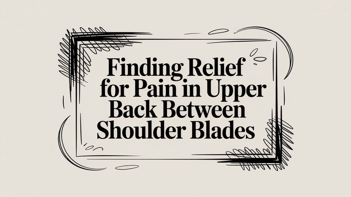 Finding Relief for Pain in Upper Back Between Shoulder Blades – MEDISTIK